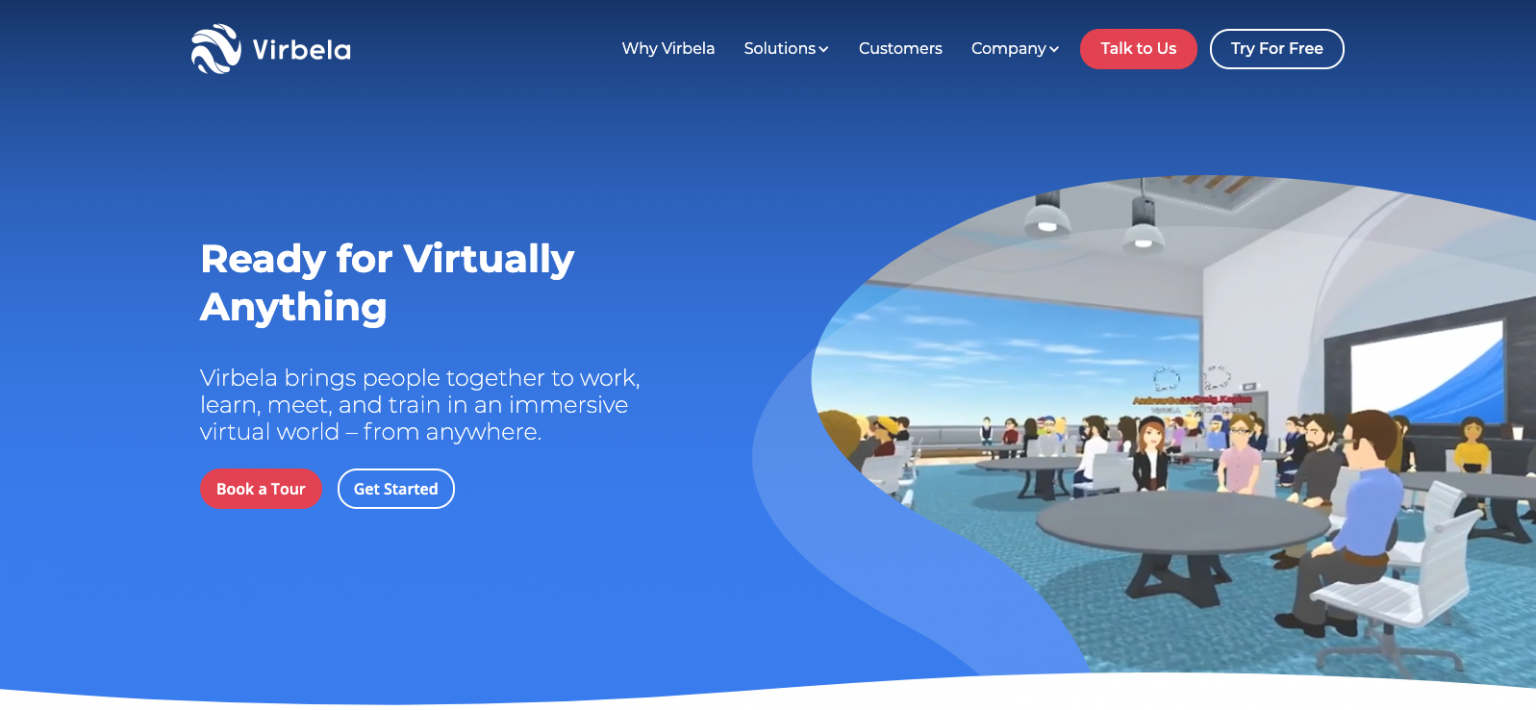 Virbela：虚拟工作/会议空间