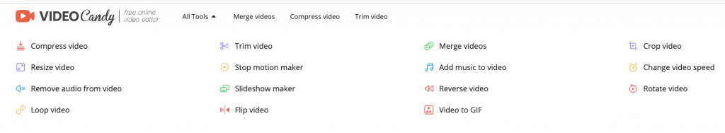 VideoCandy：免费在线视频剪辑
