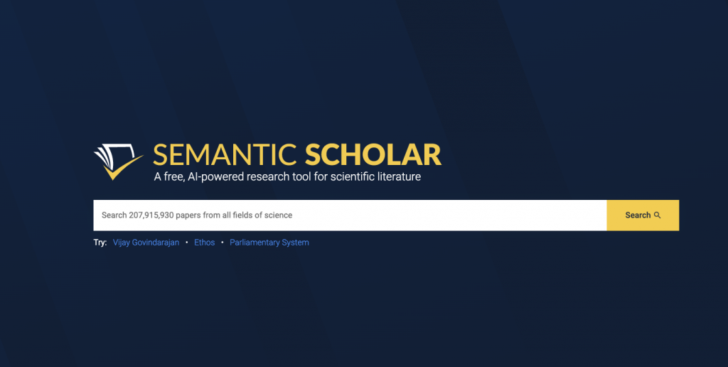 SemanticScholar：科研人的利器