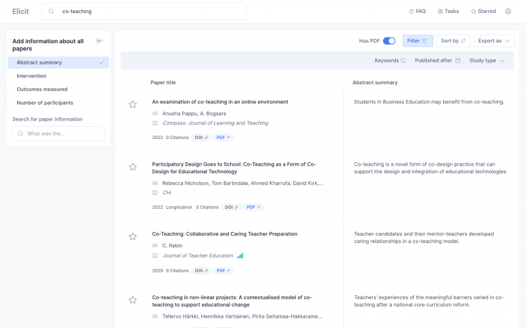 Elicit：您的人工智能研究助理