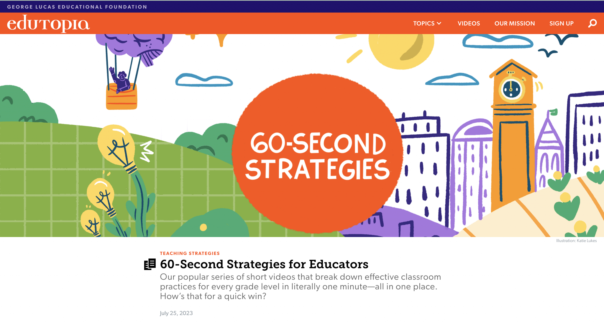 宝藏资源：35种教学法60秒视频