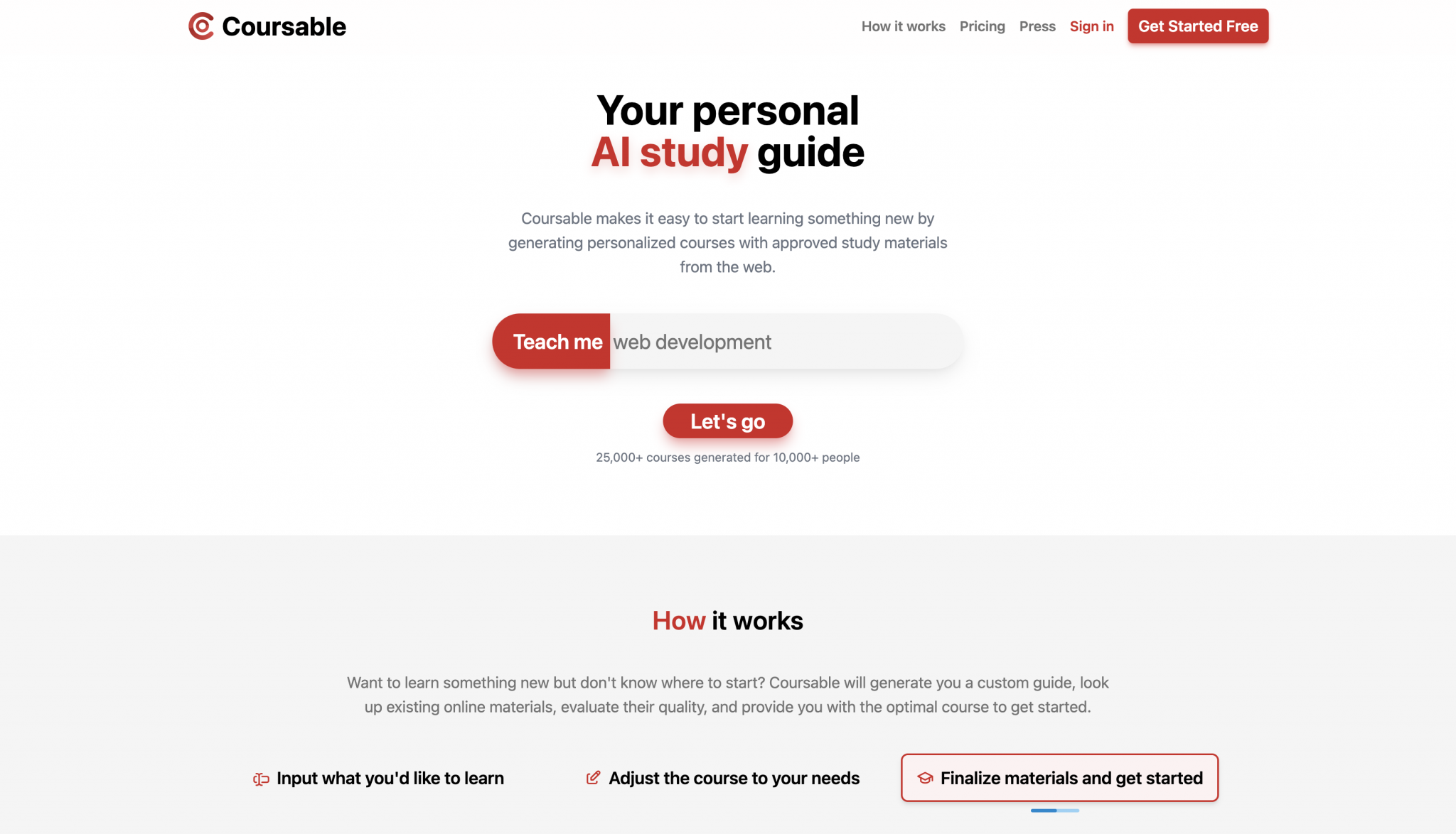 Coursable：私人人工智能学习向导