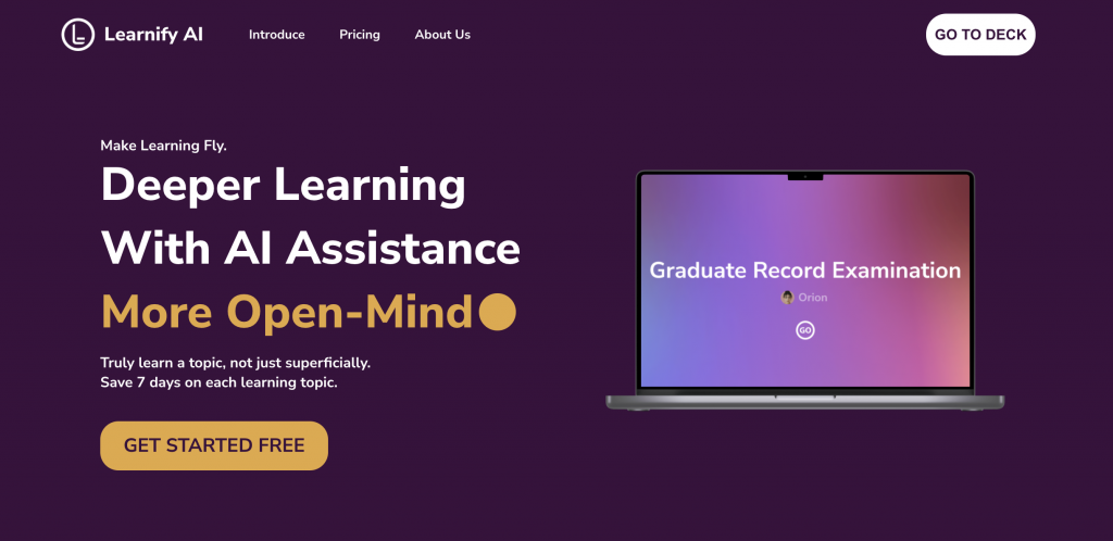 Learnify AI：用AI帮我们学起来
